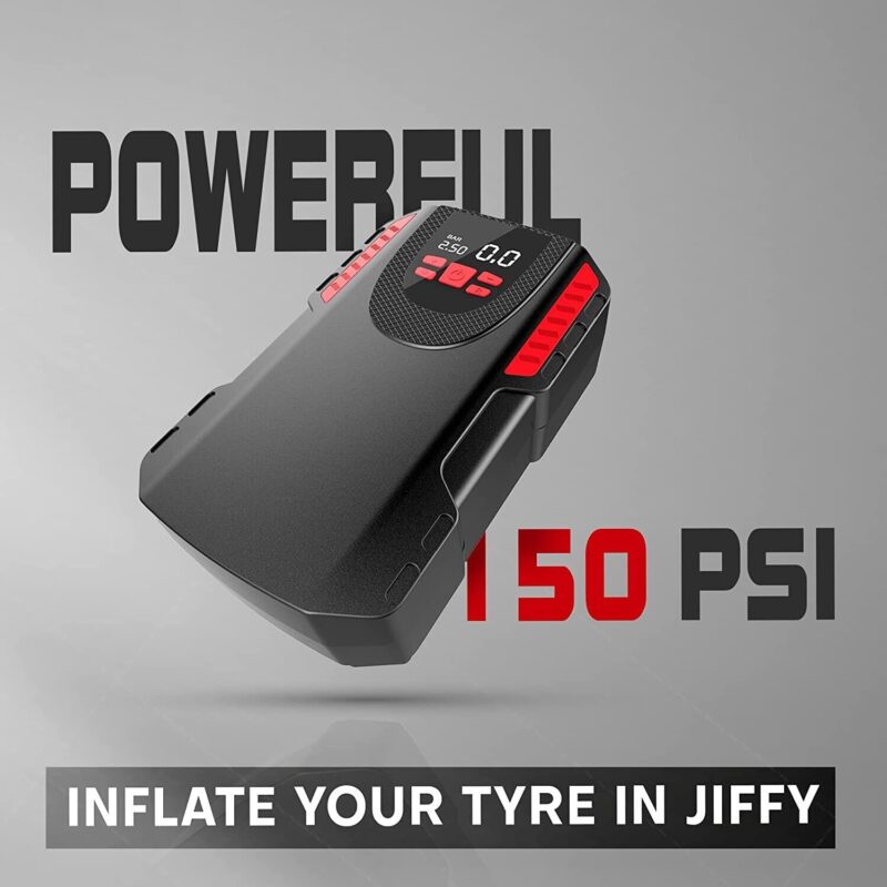 ACCUTIRE Compact Digital Tire Inflator Air Compressor A652 - accutirepro