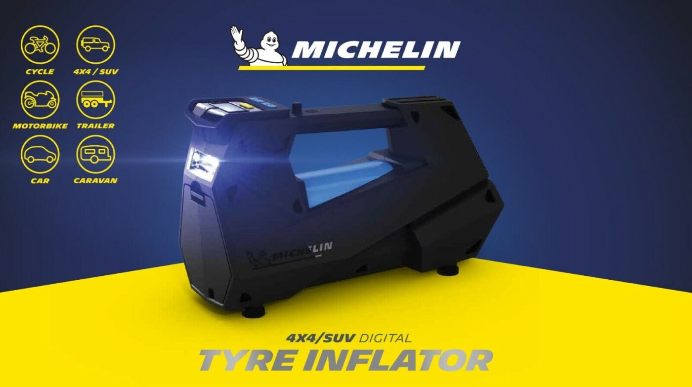 Michelin Digital Tyre Inflator Air Compressor Single Cylinder Car 4x4 ...